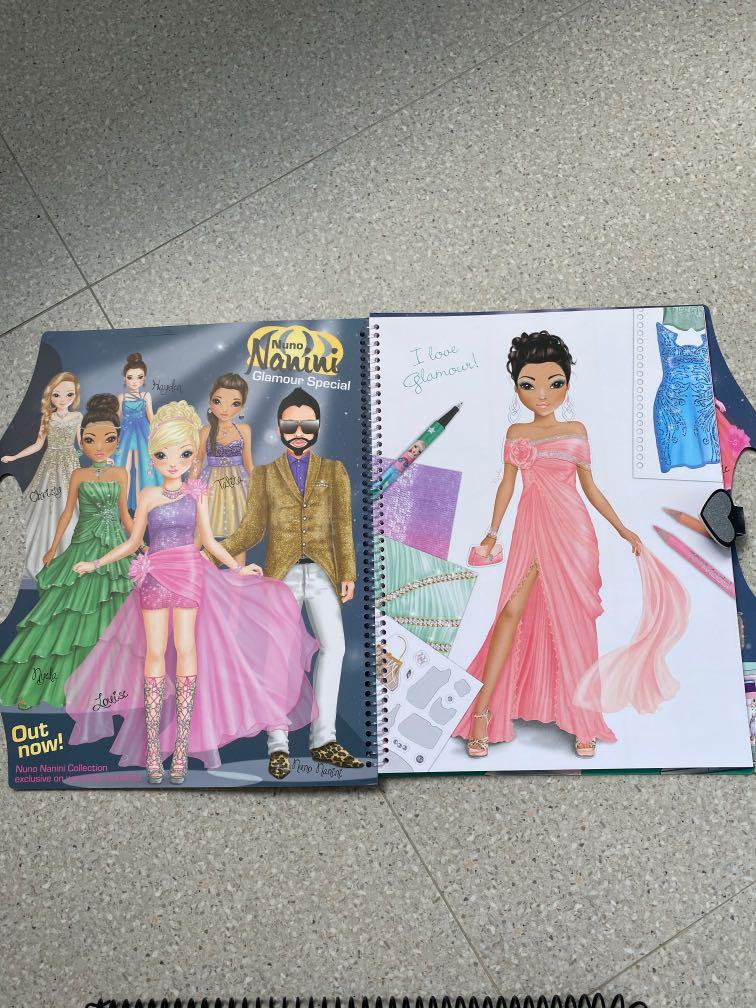 Girls Top Model Design Kit, Hobbies & Toys, Books & Magazines, Children ...