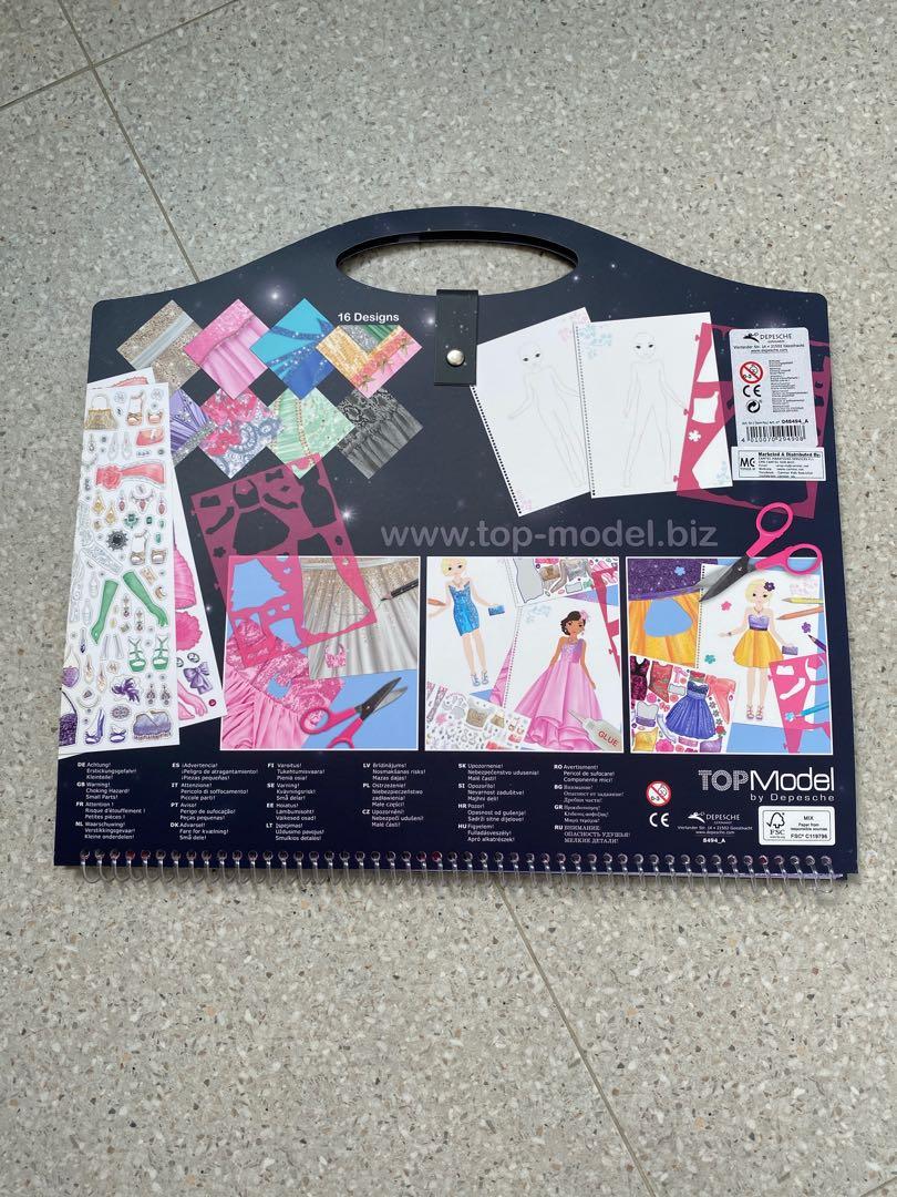 Girls Top Model Design Kit, Hobbies & Toys, Books & Magazines, Children ...