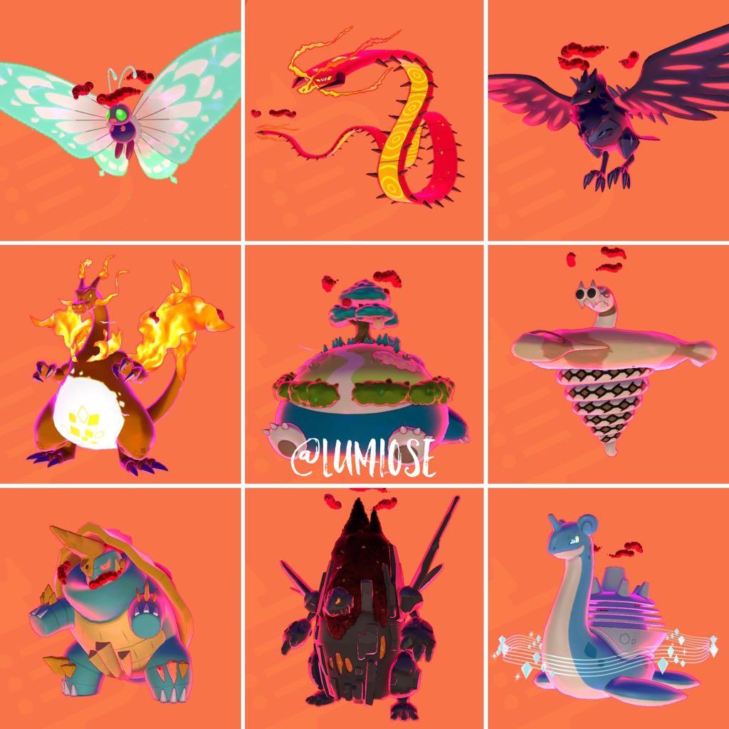 GMAX Pokemon (Pokemon Sword & Shield), Video Gaming, Gaming Accessories ...