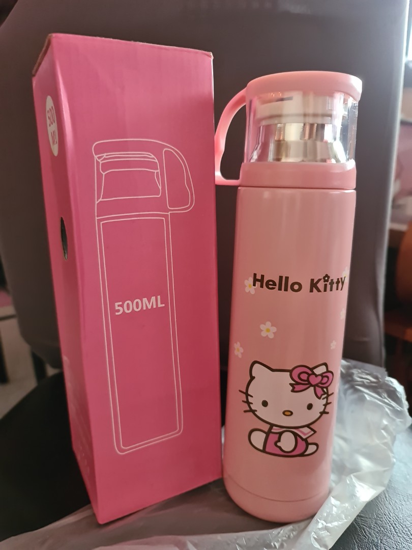 Hello Kitty Thermal Flask, Furniture & Home Living, Kitchenware ...