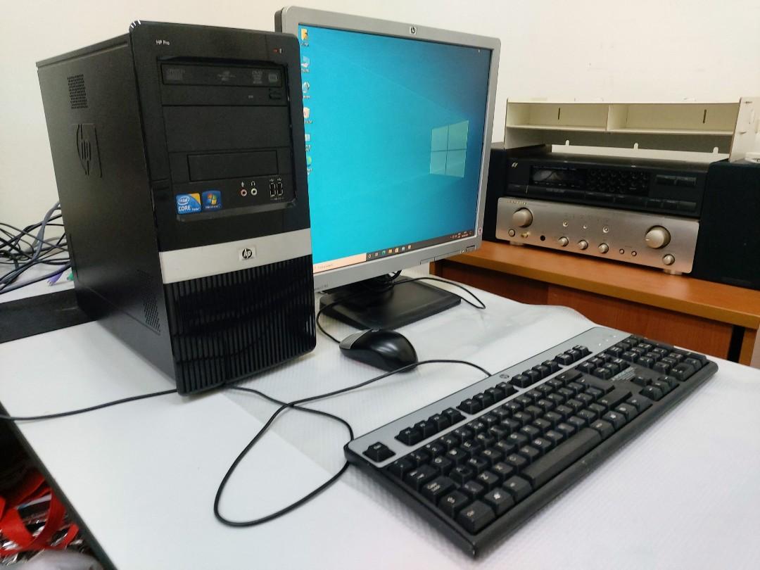 HP Pro Desktop full set, Dlink wifi adaptor, Intel i3, 8GB RAM, 500GB ...