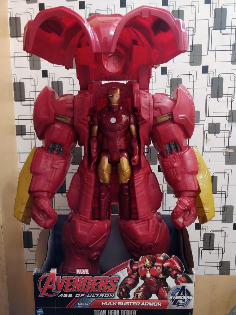 Hulkbuster 18" Hasbro with ironman inside, Hobbies & Toys, Toys & Games ...