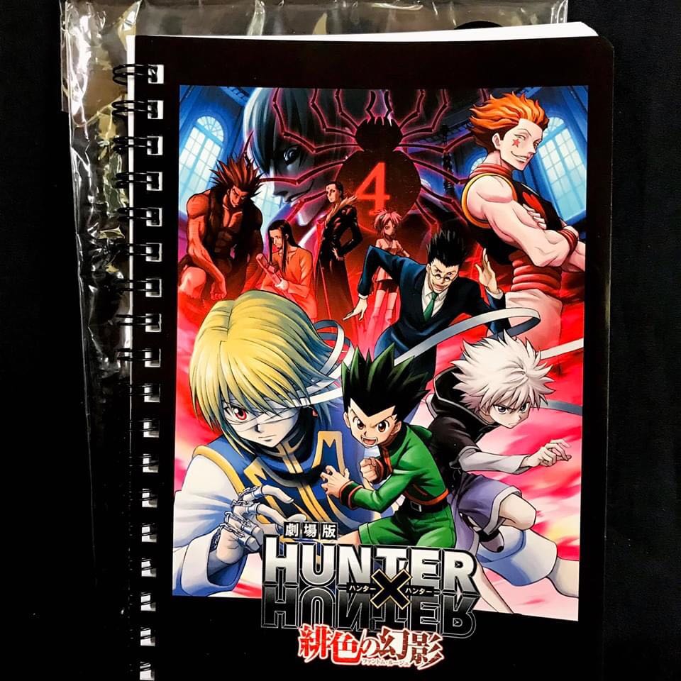 Hunter X Hunter writing pad 5”x7.2” - Php 450, Hobbies & Toys ...