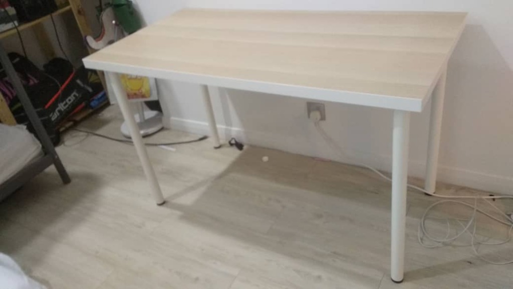 Ikea Linmon Desk, Furniture & Home Living, Furniture, Tables & Sets on ...