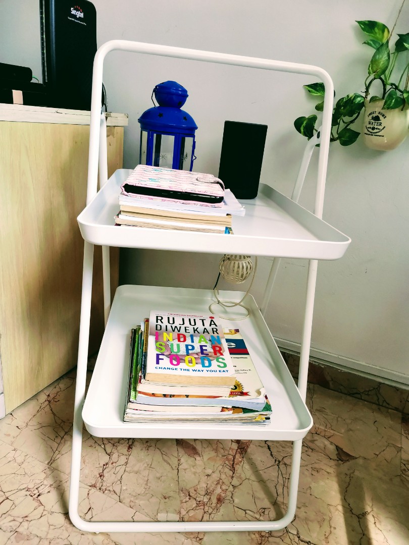 Ikea tray stand, Furniture & Home Living, Furniture, Shelves, Cabinets ...