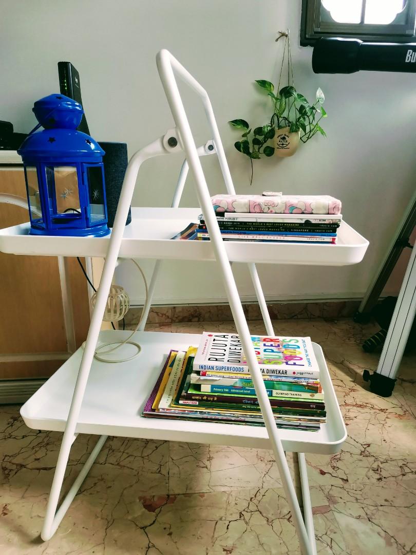 Ikea tray stand, Furniture & Home Living, Furniture, Shelves, Cabinets ...