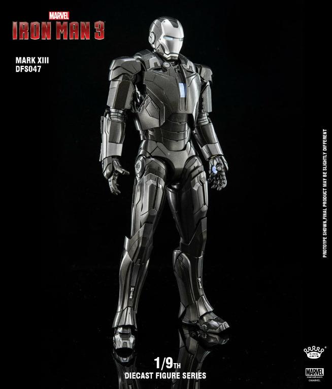 Marvel 1/9 Diecast Figure Series Iron Man Mark 13 (XIII) (READYSTOCK ...