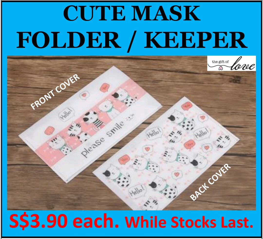 MASK FOLDER / KEEPER / STORAGE, Health & Beauty, Face & Skin Care on ...