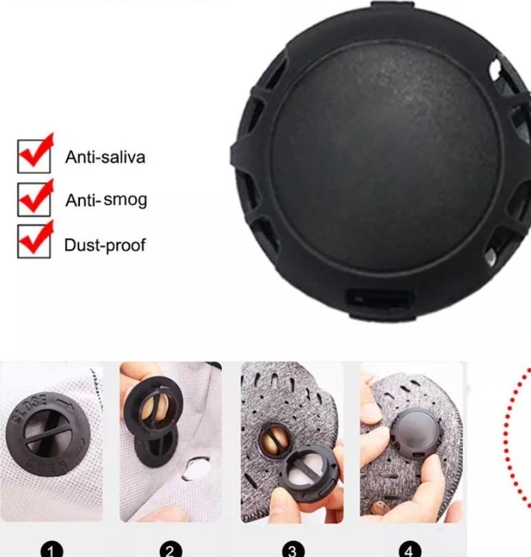 Mask Ventilation ABS plastics easy fix, Health & Nutrition, Face Masks ...