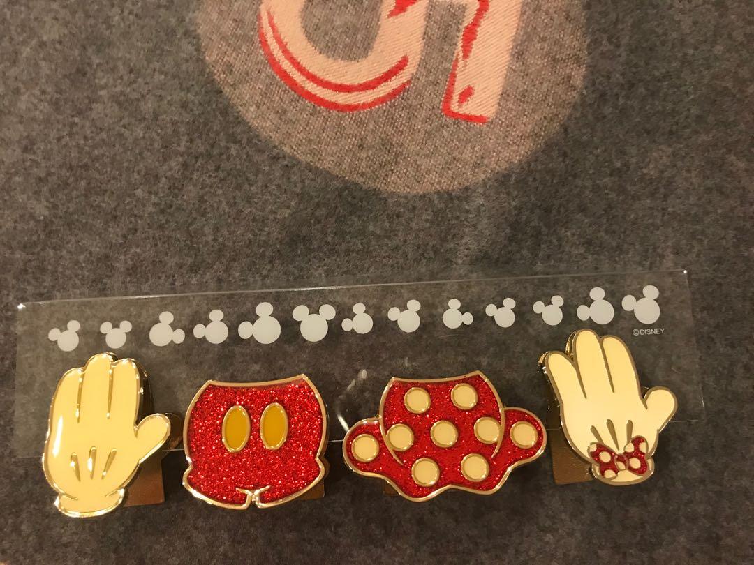 Minnie Mouse/Mickey Mouse paper clip, Hobbies & Toys, Stationary ...