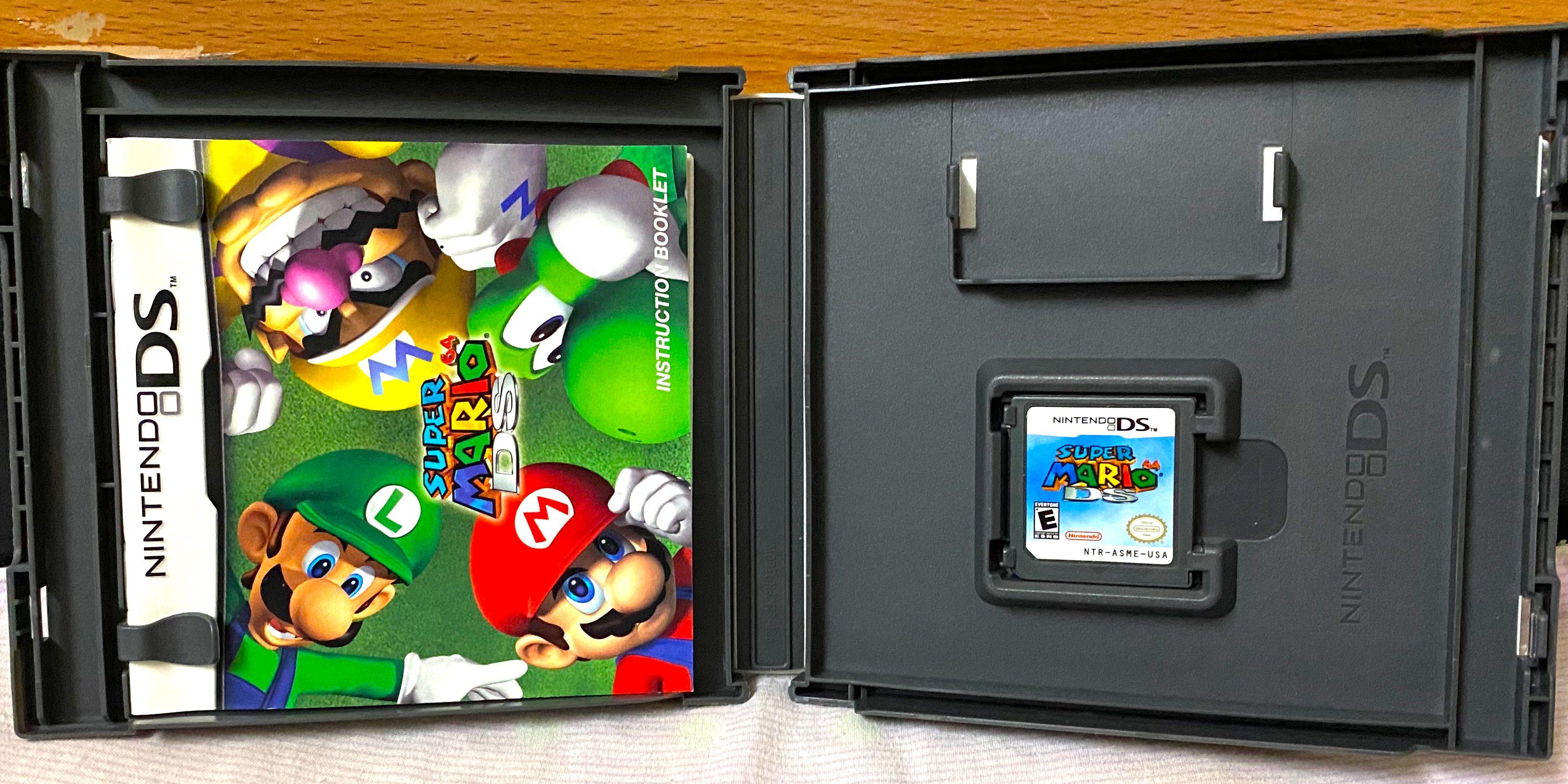 NDS Game, SUPER MARIO 64 DS. ( US Version.) 💯% Works, 電子遊戲, 電子遊戲 ...