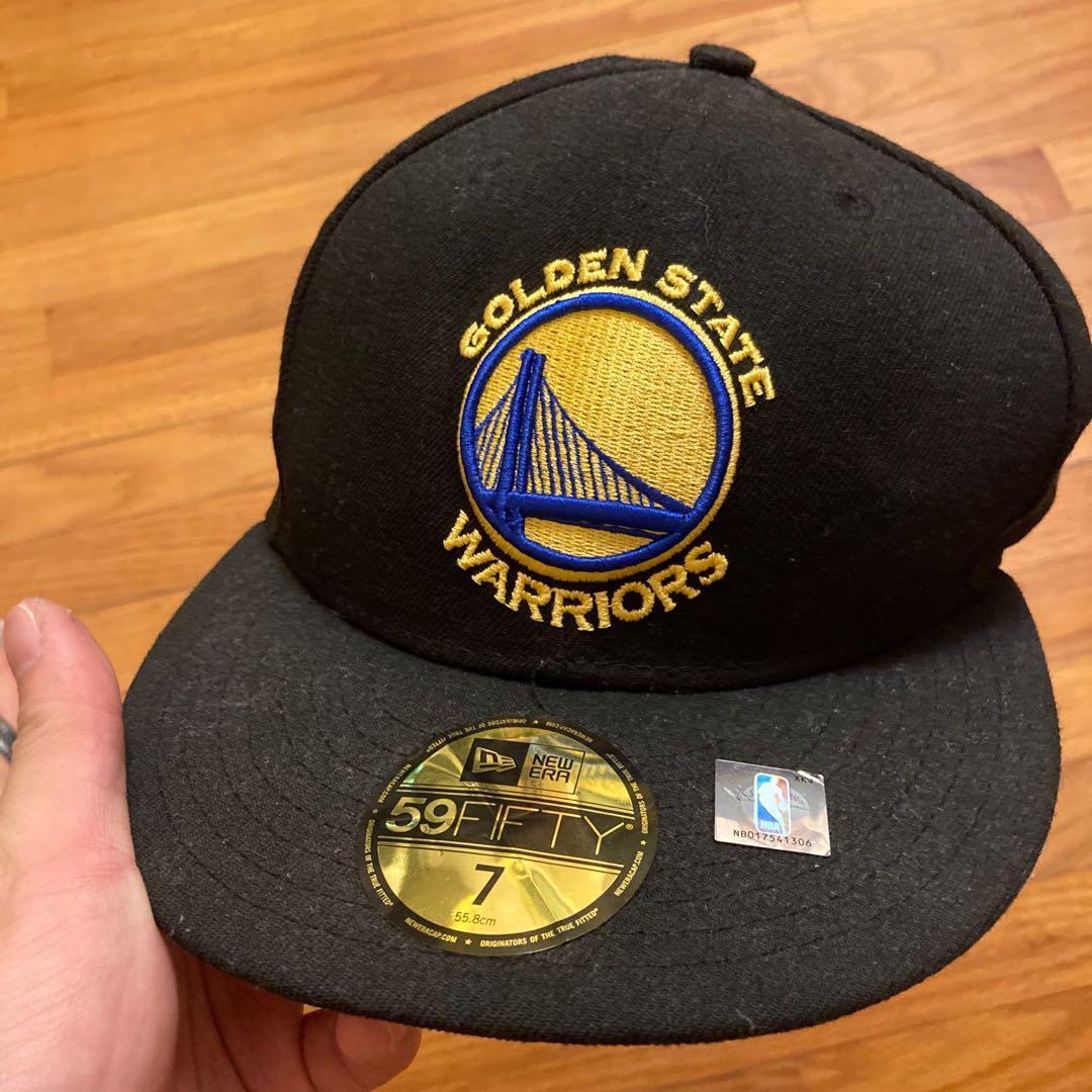 New Era NBA GSW 2018 champion 59fifty cap 帽, 男裝, 手錶及配件, 棒球帽、帽 - Carousell