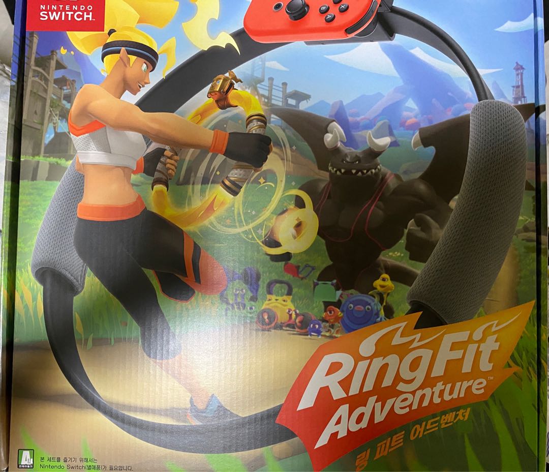 Nintendo ring fit switch [full eng gameplay], Video Gaming, Video Games ...