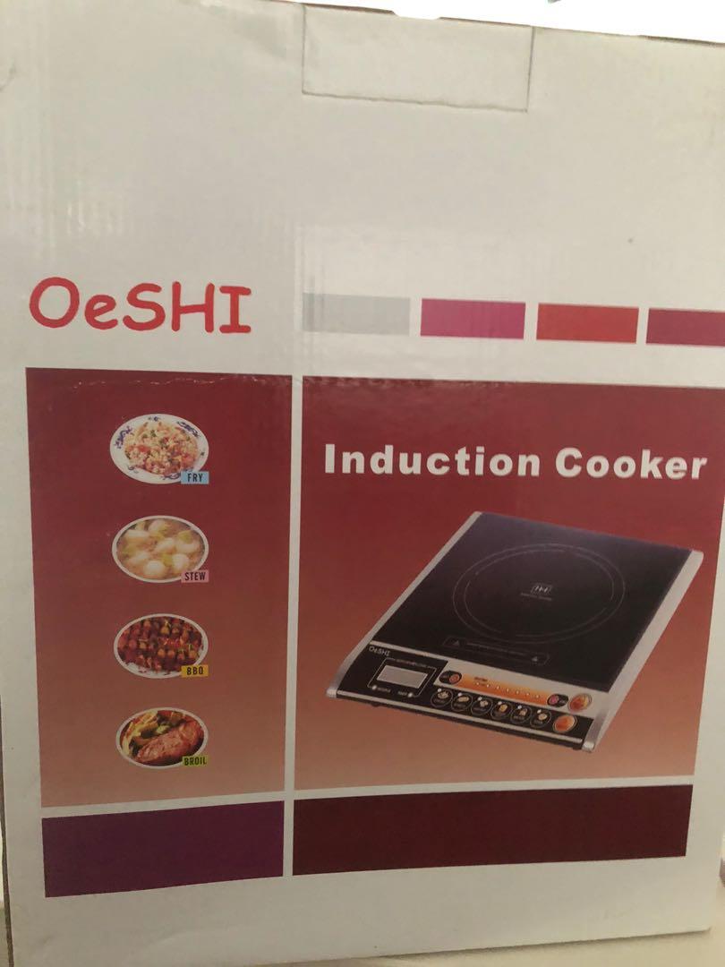 OeSHI Induction Cooker, TV & Home Appliances, Kitchen Appliances ...