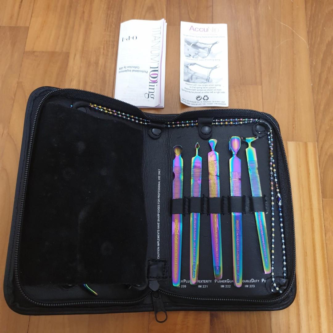 OPI Titanium Tooling Set - Professional Implement Collection By OPI ...