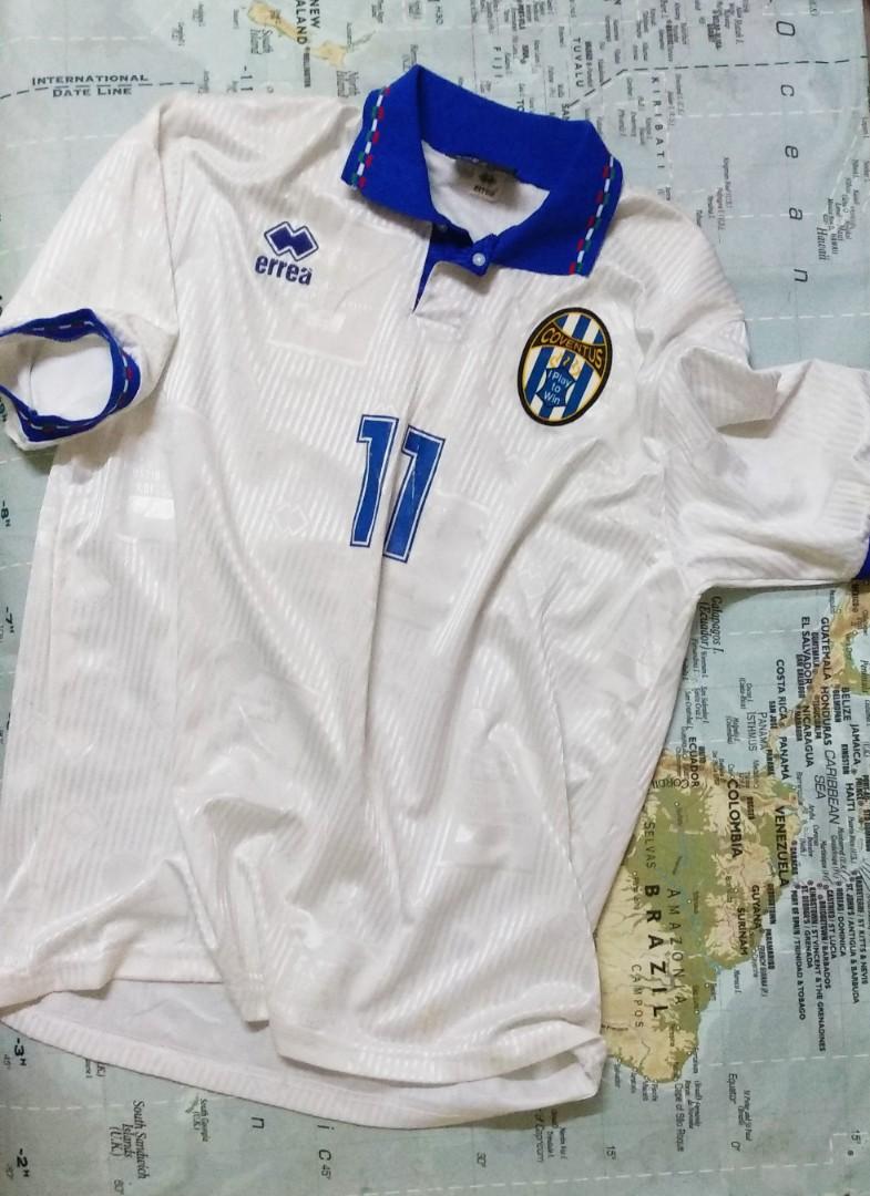 Original Errea Football Jersey (Coventus) Made in Italy #10/10, Men's ...