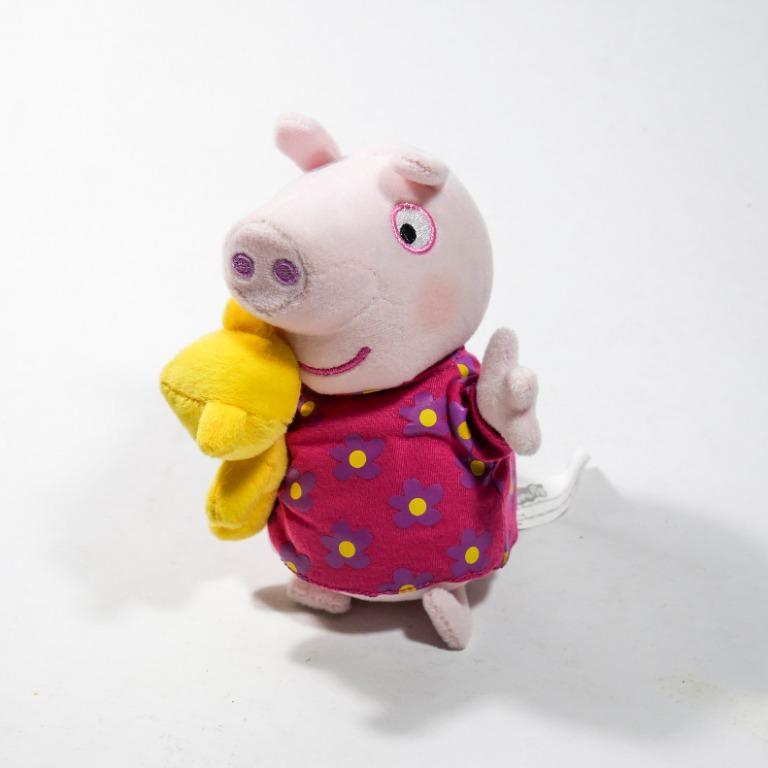 Original Peppa Pig Teddy Peppa 6" plush toy, Hobbies & Toys, Toys ...