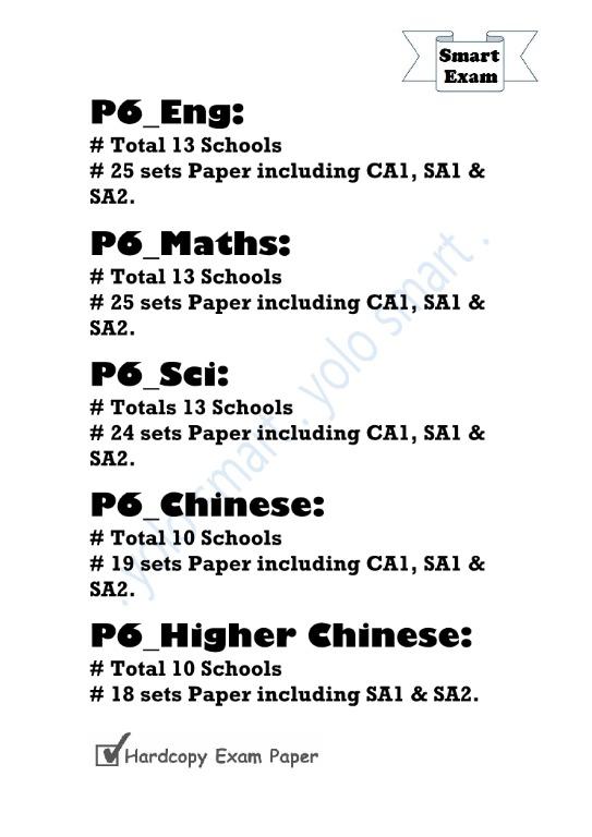 Past Year Exam Paper, Books & Stationery, Textbooks, Primary on Carousell