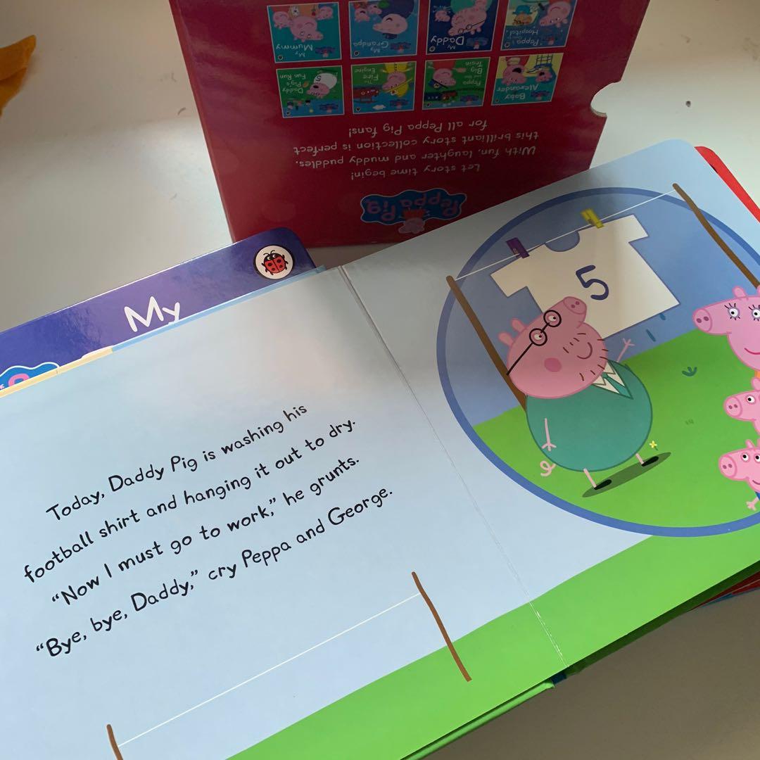 Peppa’s Bumper Box of 12 Books, Hobbies & Toys, Books & Magazines ...