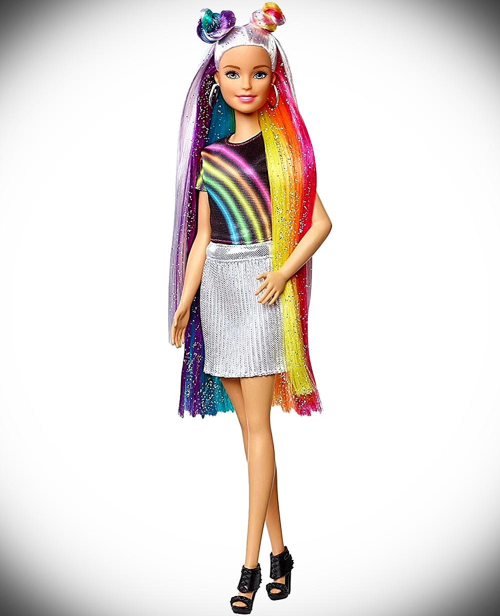Rainbow hair Barbie, Hobbies & Toys, Collectibles & Memorabilia, Fan ...