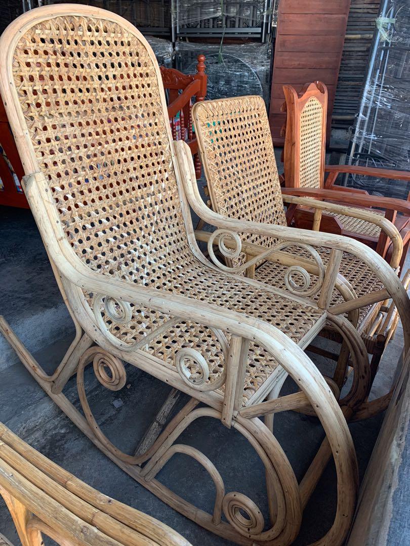 Rattan Rocking Chair , Furniture & Home Living, Furniture, Chairs on ...