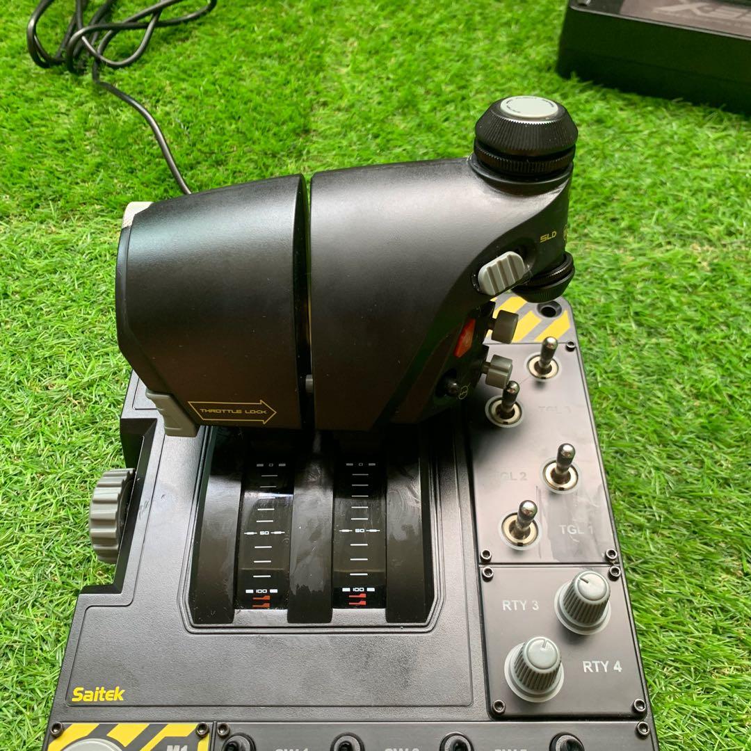 SAITEK X55-RHINO HOTAS SYSTEM, Video Gaming, Gaming Accessories ...