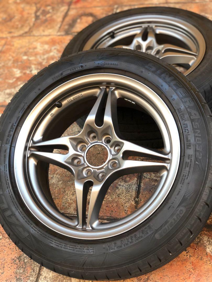 Sport Rim SSR Type X 16X7JJ PCD100/114, Auto Accessories on Carousell