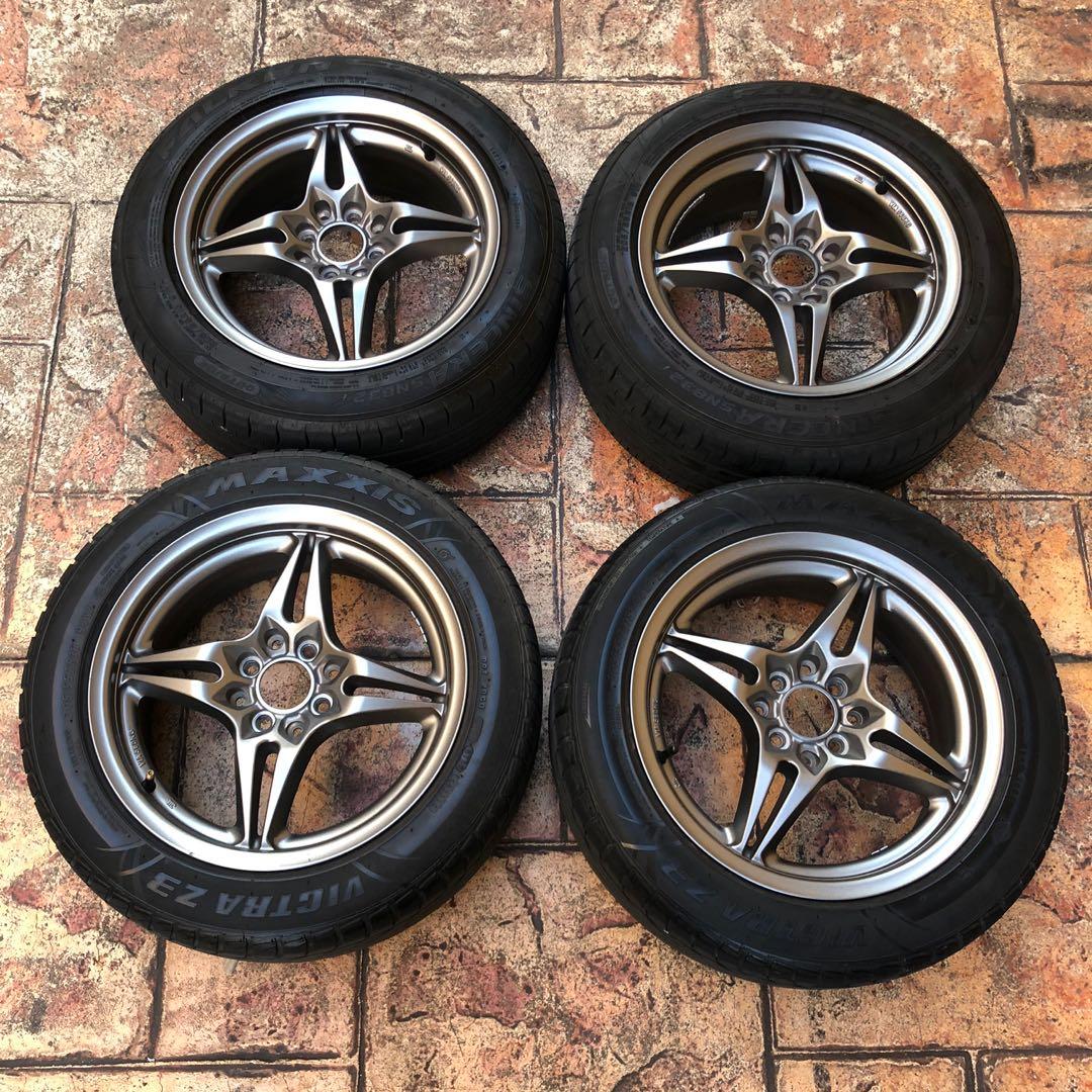 Sport Rim SSR Type X 16X7JJ PCD100/114, Auto Accessories on Carousell