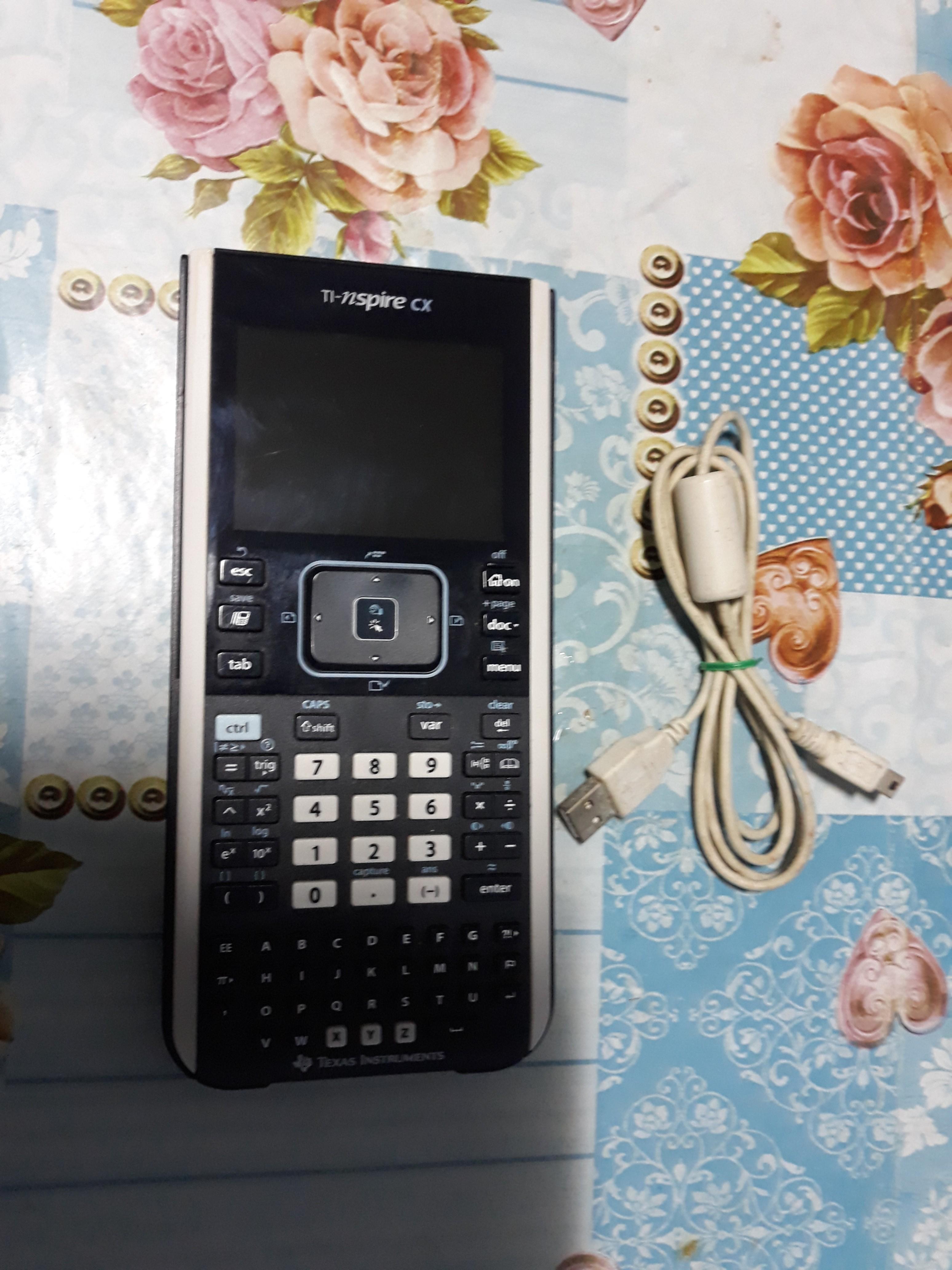 Ti inspire cx gdc calculator, Computers & Tech, Parts & Accessories ...