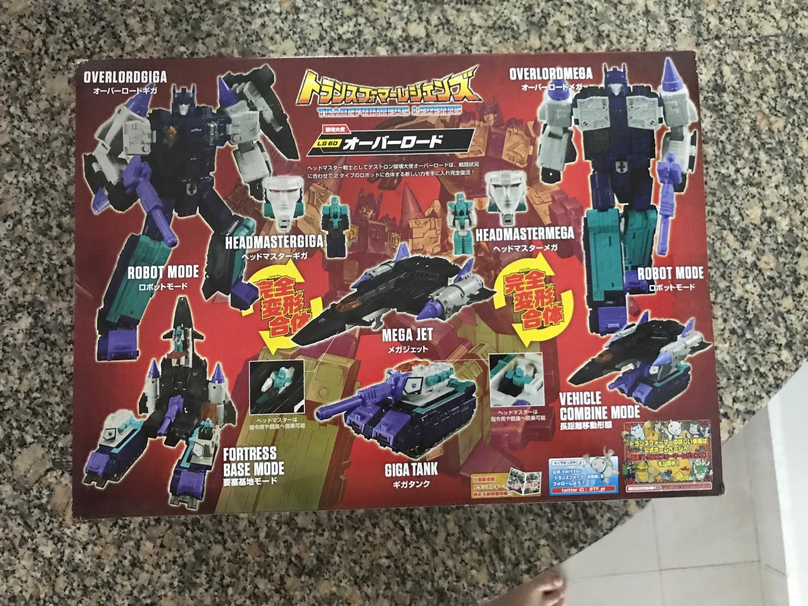 Transformers POTP Legends Overlord LG60 Titan Returns Siege Earthrise ...