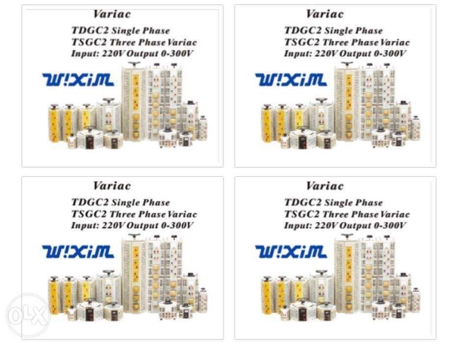 TSGC2 THREE PHASE VARIAC, Commercial & Industrial, Construction Tools ...