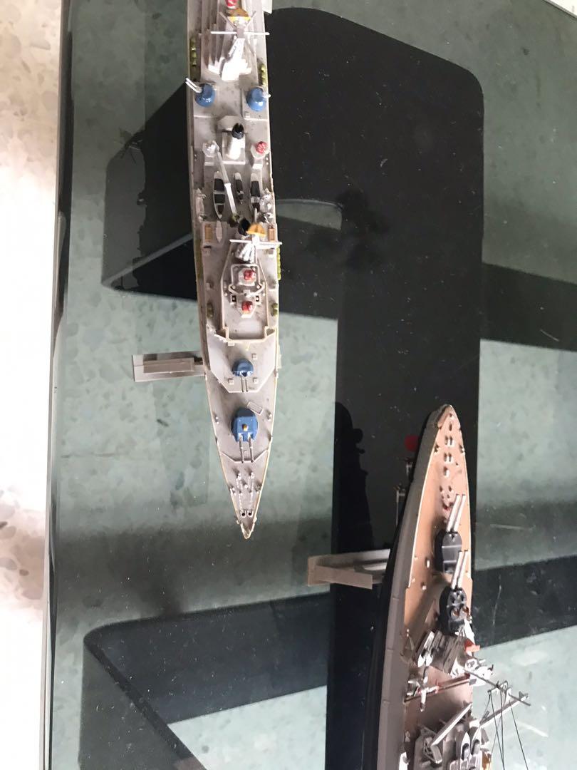 Vintage plastic warship models (UPDATED WITH MODELS LEFT), Hobbies ...