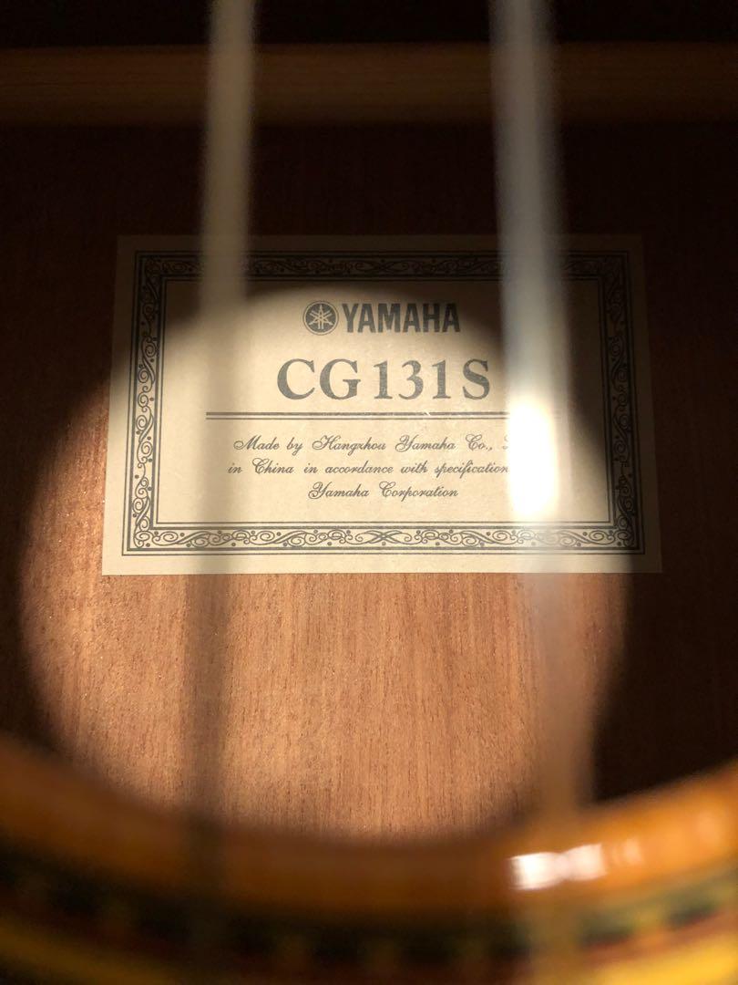 Yamaha Classical Guitar CG131S, Hobbies & Toys, Music & Media, Musical ...
