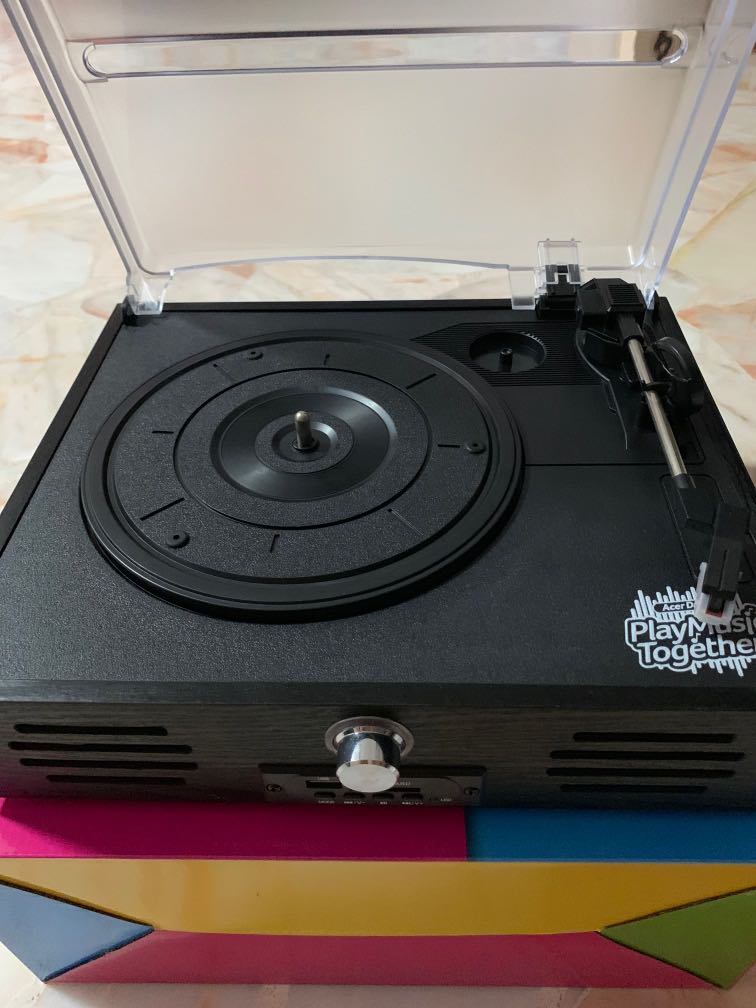 Acer Vinyl Player (LIMITED EDITION!!!), Audio, Portable Music Players ...