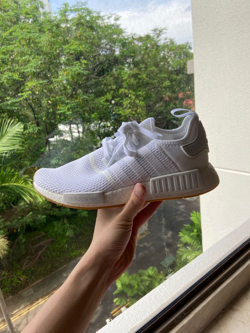 Adidas R1 White, Men's Fashion, Footwear, Sneakers on Carousell