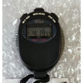 Alba Digital Stopwatch Black SW01, Sports Equipment, Exercise & Fitness ...