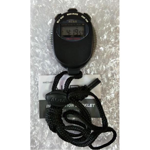 Alba Digital Stopwatch Black SW01, Sports Equipment, Exercise & Fitness ...