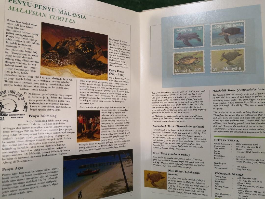 Album Tahunan Setem-setem Pos Malaysia 1989, 1990, 1991, Hobbies & Toys ...