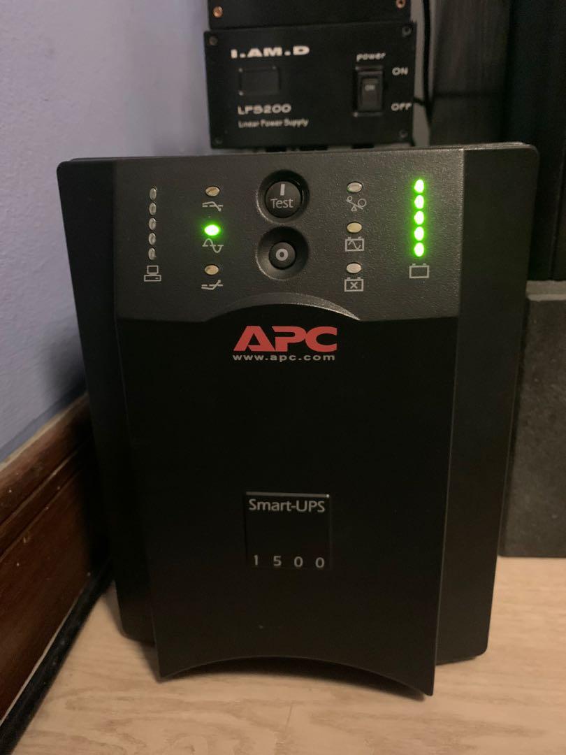 APC Smart-UPS 1500, TV & Home Appliances, TV & Entertainment ...