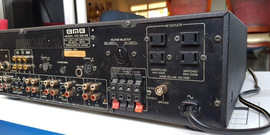 BMB digital echo av amplifier DA-X2, Audio, Other Audio Equipment on ...