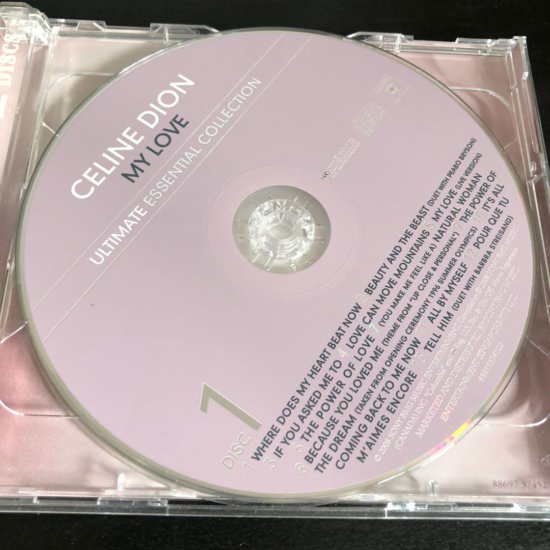 Celine Dion My Love Ultimate Essential Collection, TV & Home Appliances ...