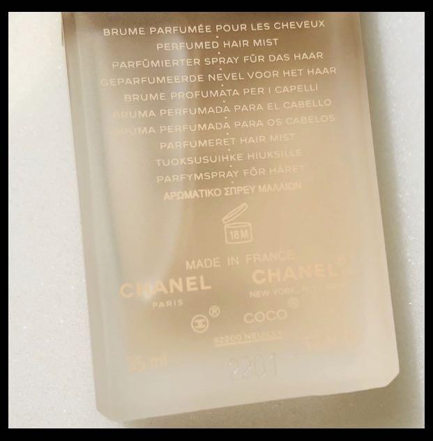 CHANEL COCO MADEMOISELLE FRESH HAIR MIST 35 ml, Beauty & Personal Care ...