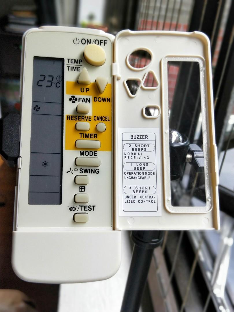 DAIKIN AirCon Remote Control BRC4C151 BRC4C153 BRC4C155 BRC4C651, TV ...