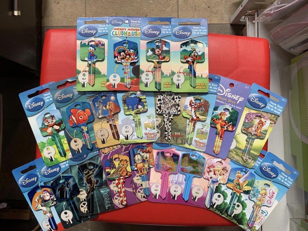 Disney Character Keys, Everything Else on Carousell