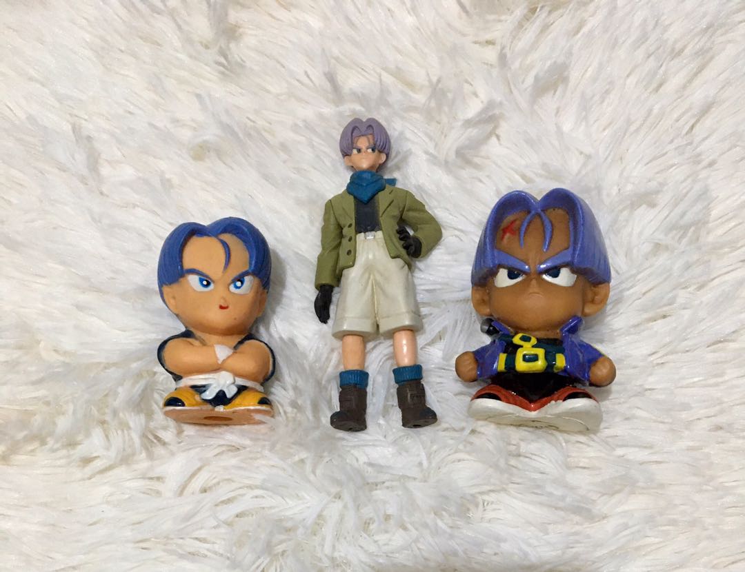Dragon Ball Z Trunks Chibi Figure Set, Hobbies & Toys, Toys & Games on ...