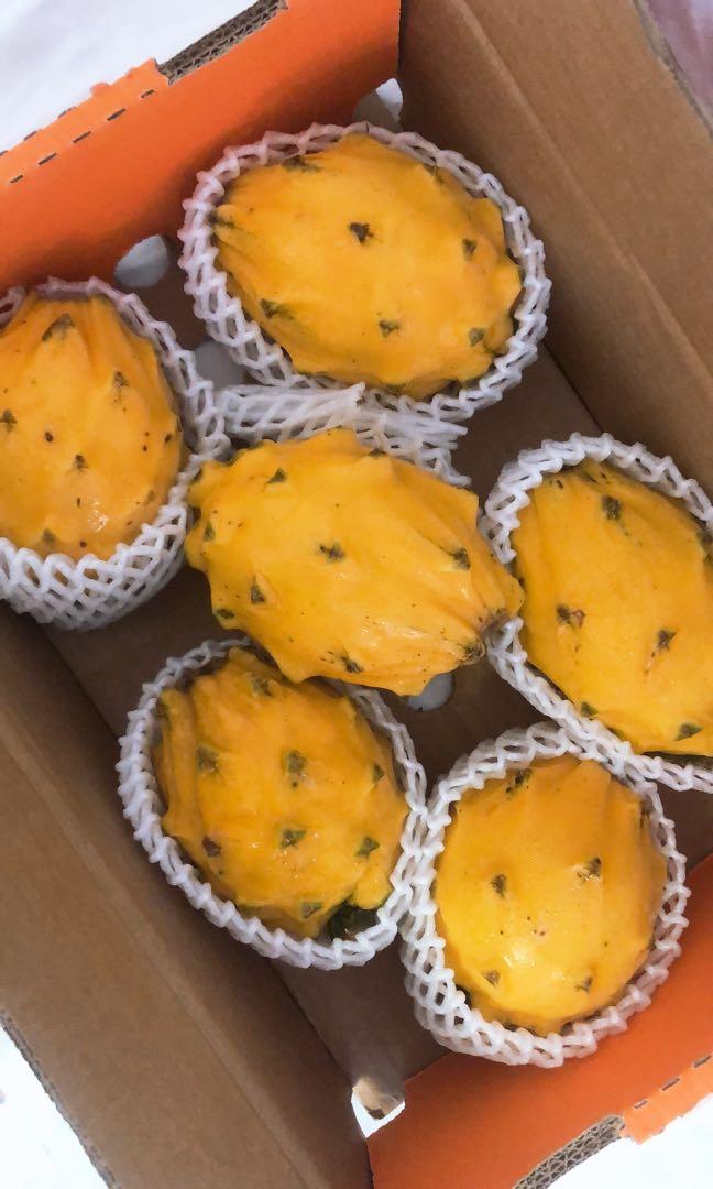 Ecuador Golden Pitaya (Yellow Dragon Fruit), Food & Drinks, Packaged ...