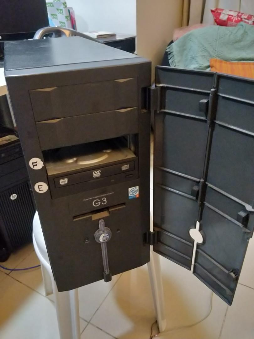 G3 Metal ATX Case with 2 case fan cd drive and floppy reader, Computers ...