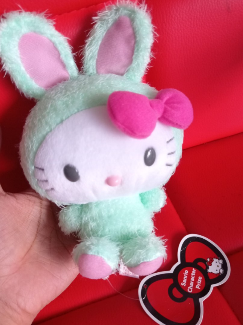 Hello kitty furry plush, Toys & Games, Stuffed Toys on Carousell