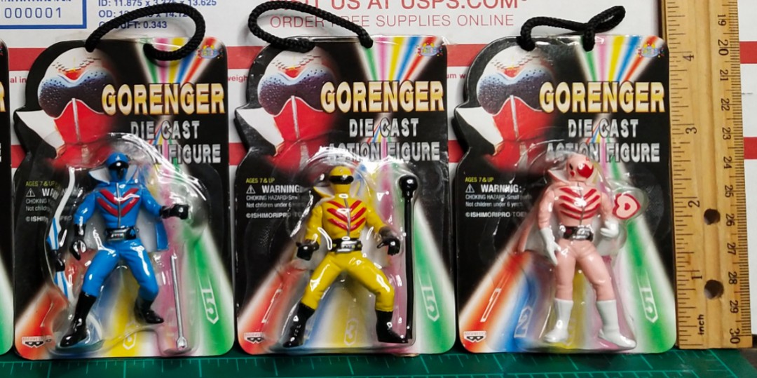 Himitsu Sentai Gorenger, Hobbies & Toys, Toys & Games on Carousell