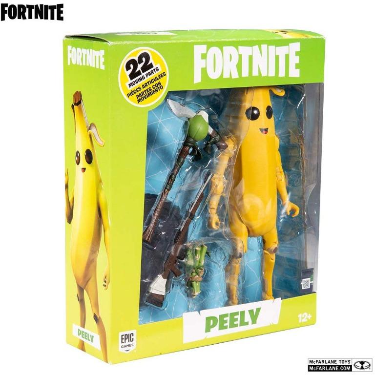 (HOT) McFarlane Toys Fortnite Peely Action Figure, Hobbies & Toys, Toys ...